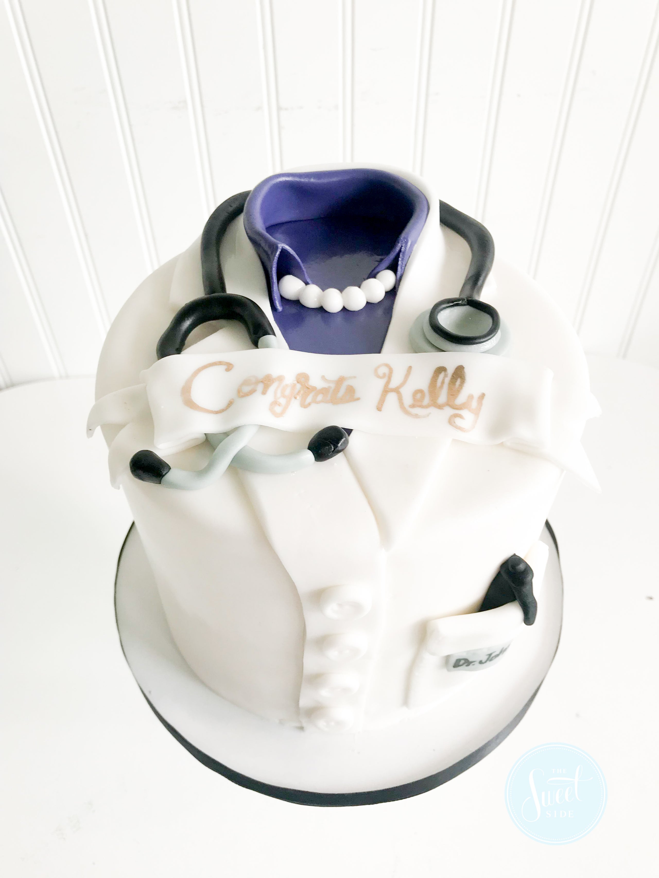 Doctor White Coat Cake | The SweetSide